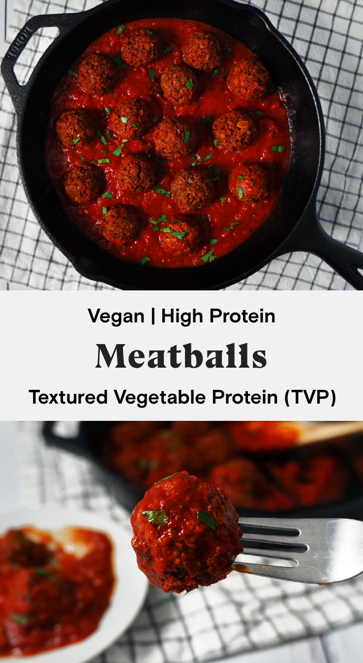Vegan TVP Meatballs – Daughter of Seitan