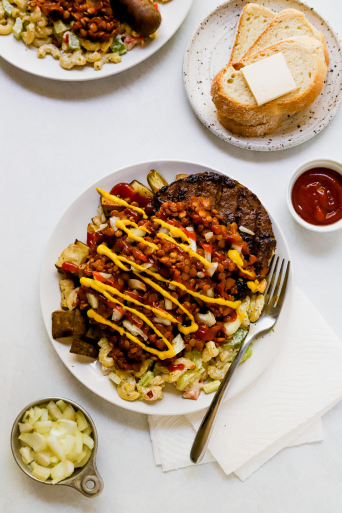 The Best Vegan Garbage Plate – Daughter of Seitan