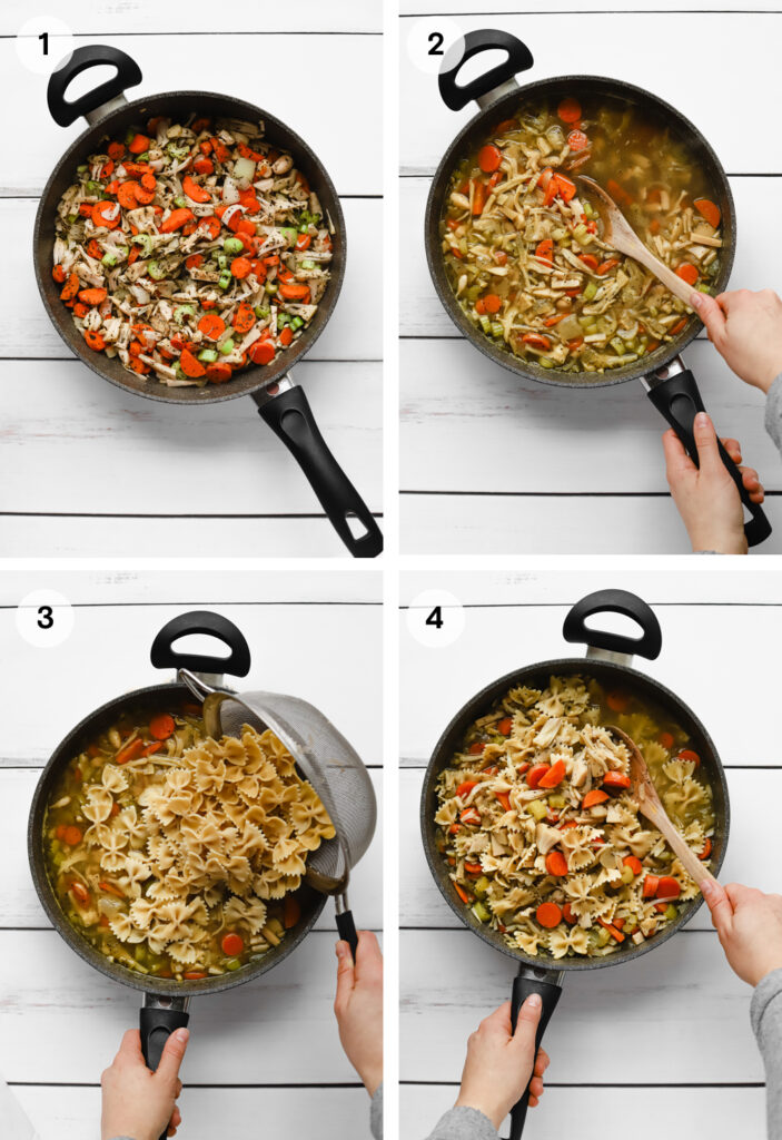 Jackfruit "Chicken" Noodle Soup (Vegan Recipe) – Daughter of Seitan